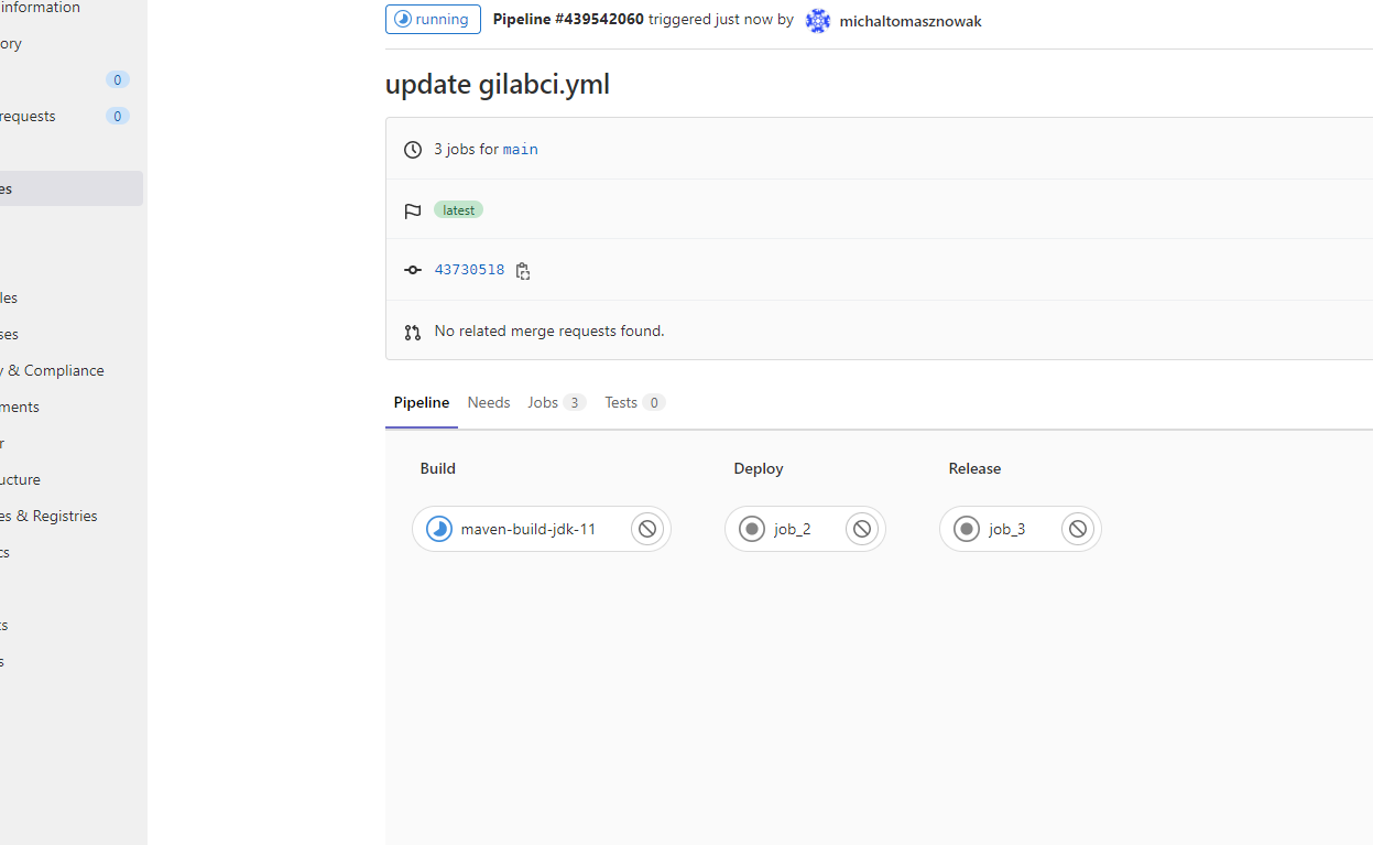 GitLab pipelines | j‑labs
