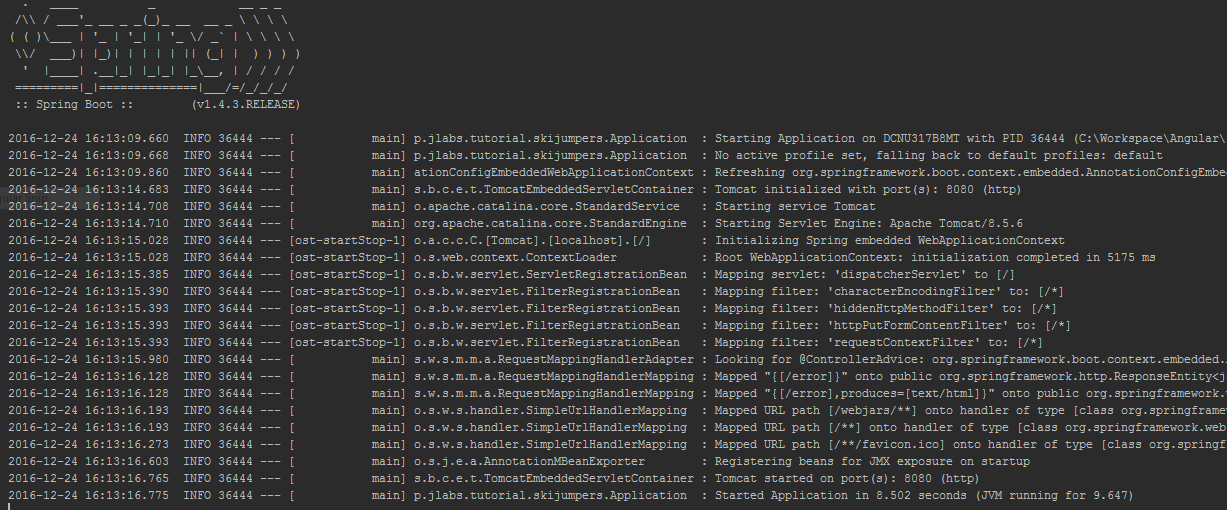 Spring Boot and Angular 2 #1 | j‑labs
