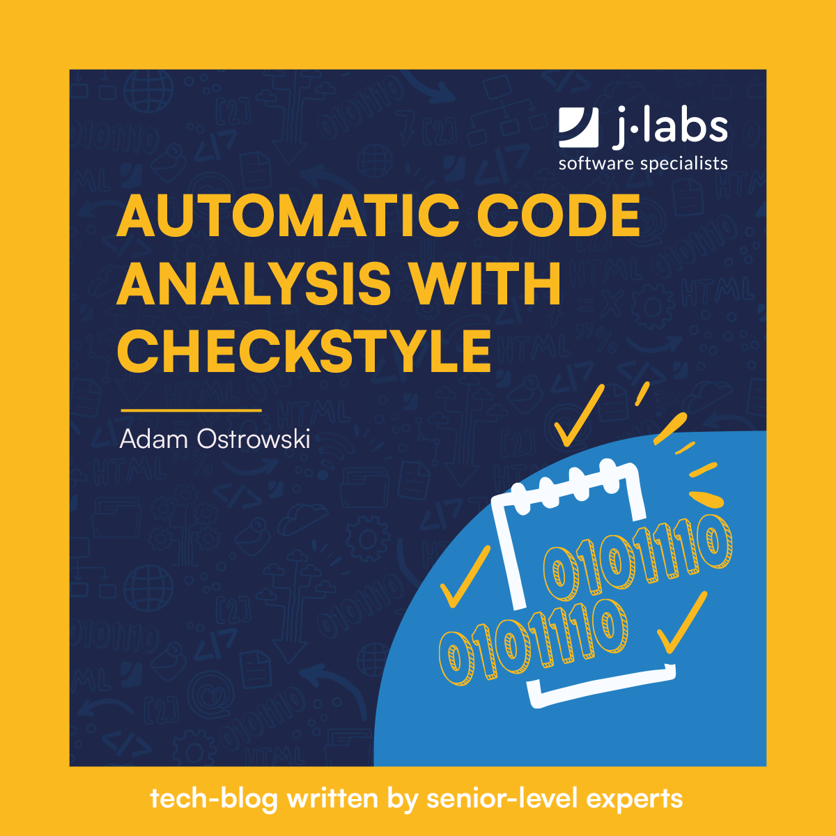 Automatic code analysis with Checkstyle | j‑labs
